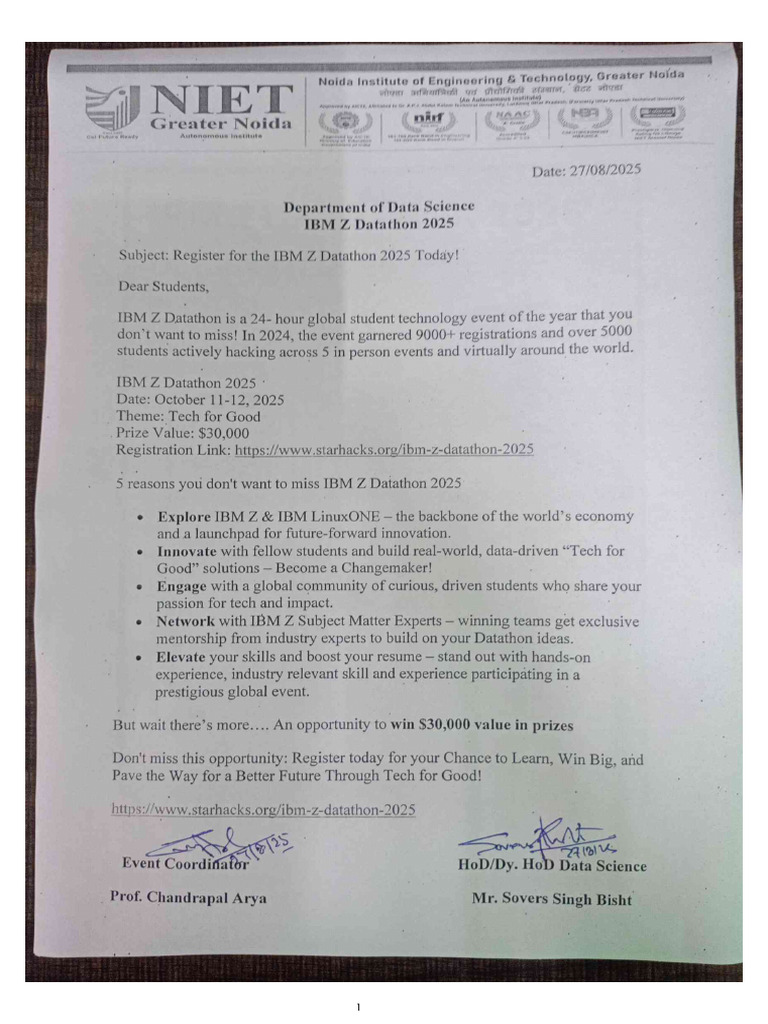 IBM Z Datathon 2025 | PDF