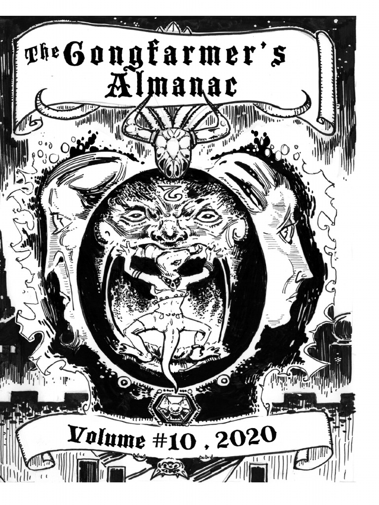 2020 Gongfarmer's Almanac: DCC RPG Zine | PDF