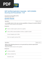 ME5A T-Code: Managing Purchase Requisitions | PDF | Computing | Software
