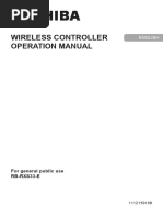 User Manual Daikin BRC1D52 (English - 20 Pages) | PDF | Clock