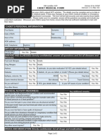 Medical Declaration Form | PDF | Health Care