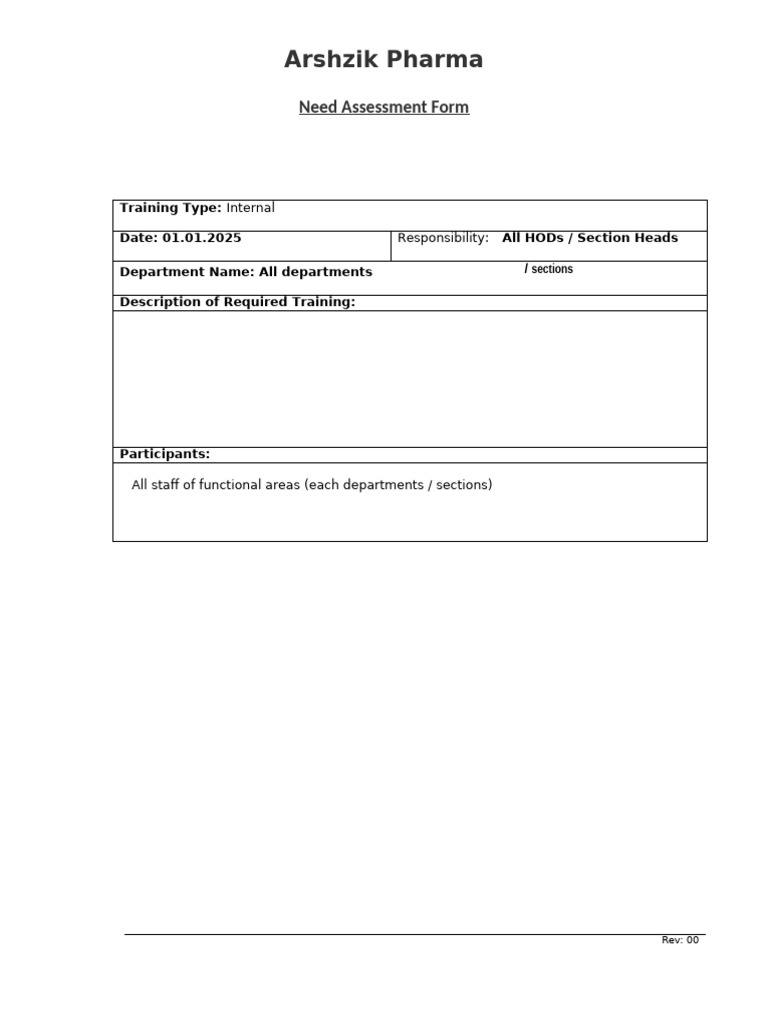 Training Module | PDF