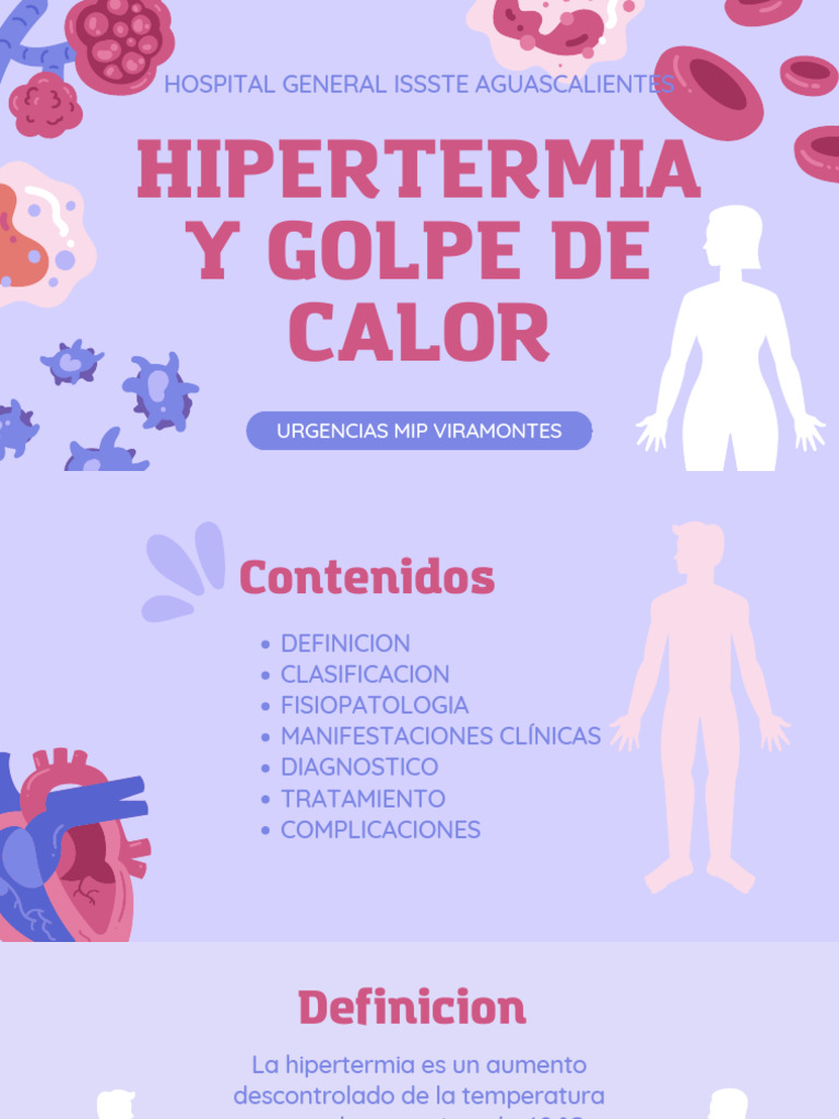 Hipertermia y Golpe de Calor: Guía Completa | PDF | Hipertermia | Obesidad