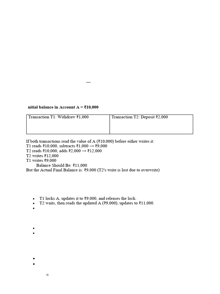 Concurrency Control Concepts | PDF | Database Transaction | Information Science