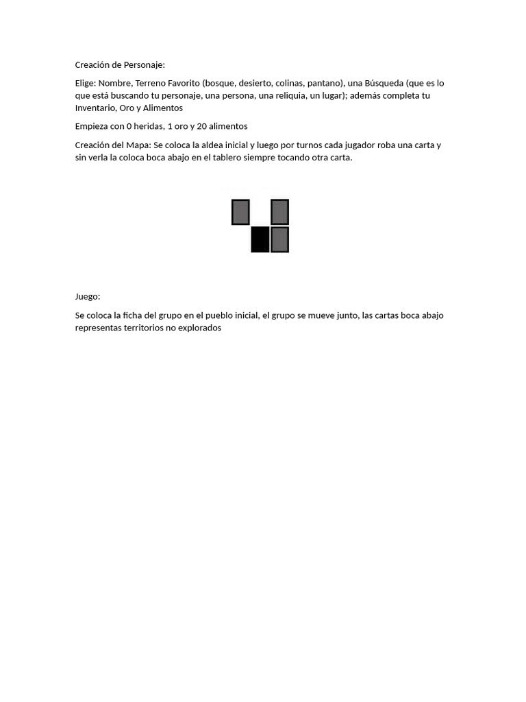 Guía para Crear Personajes y Mapas | PDF
