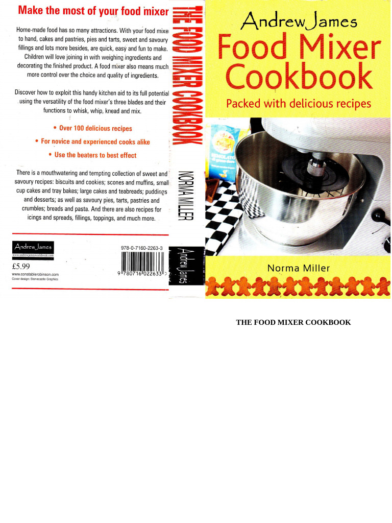 Food Mixer Cookbook LPL 5092 | PDF | Scone | Muffin