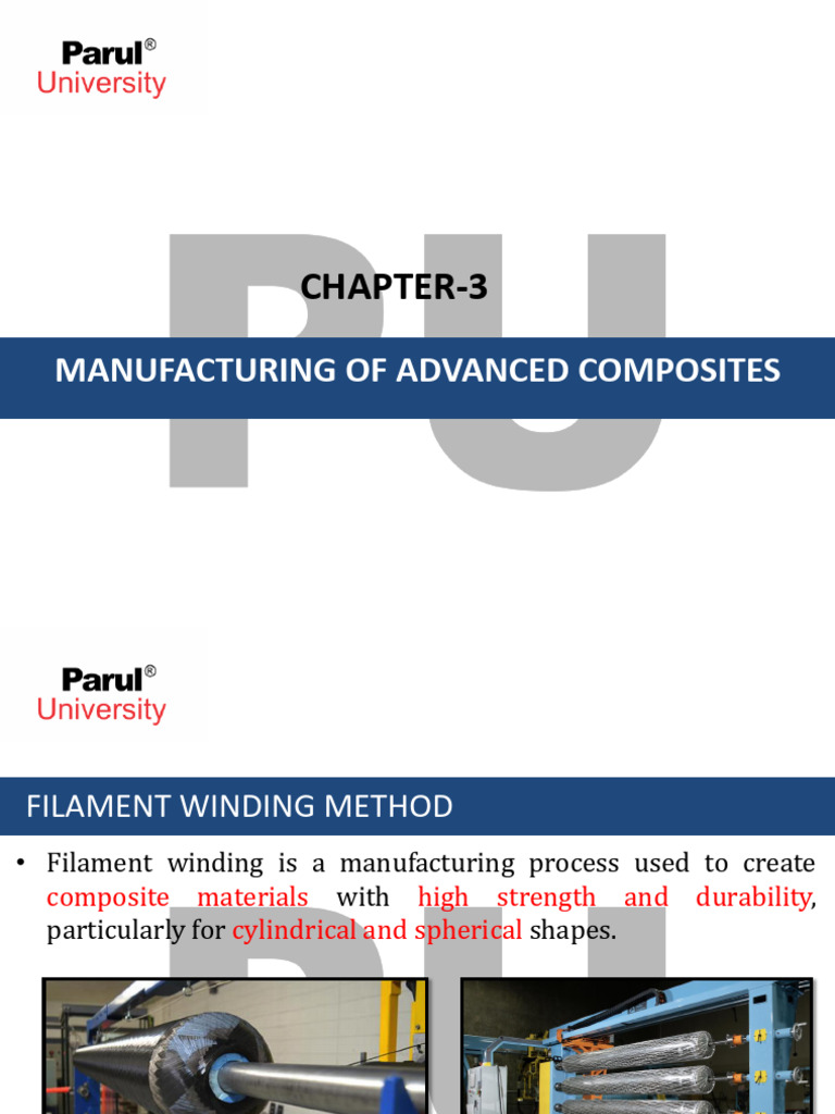 Advanced Composites Manufacturing Techniques | PDF | Composite Material ...