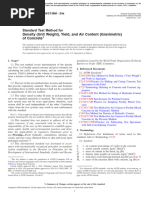 Astm C138 C138M 07 | PDF | Concrete | Density