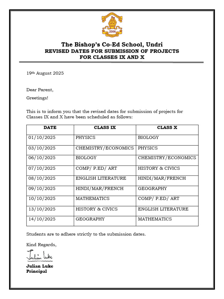 19082025043719notice Revised Dates For Project Submission 2025-26 Class ...