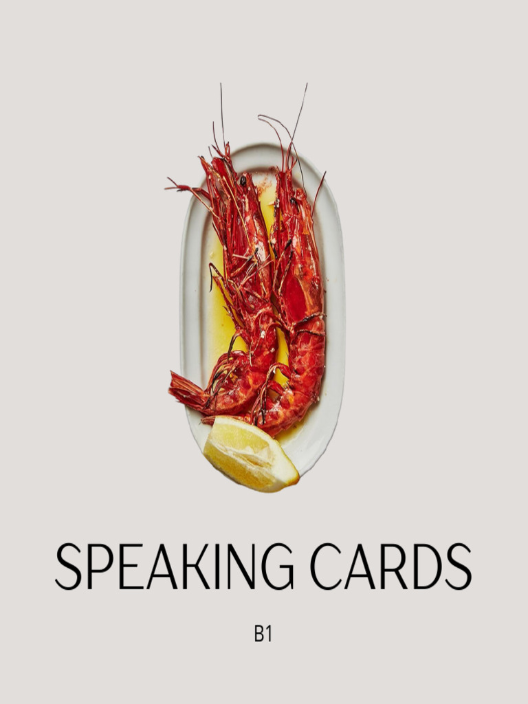 Speaking Cards 2 | PDF