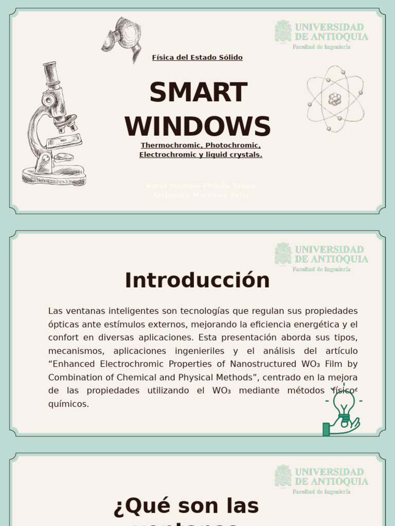 Smart Windows | PDF | Ventana | Ligero