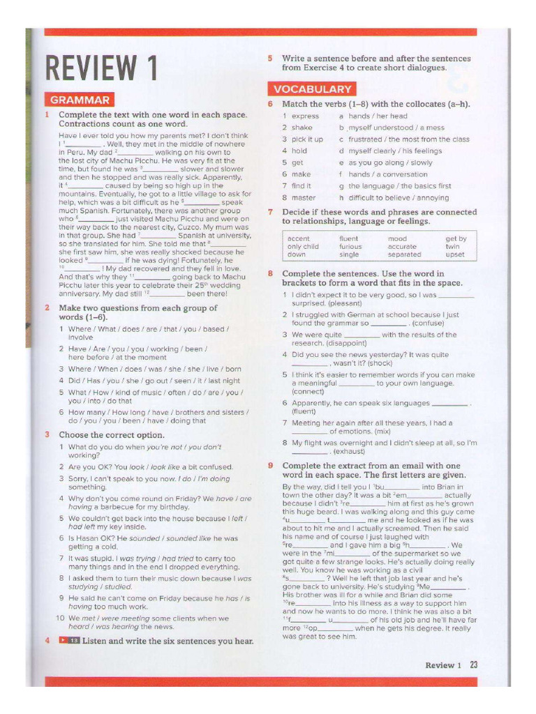 All Reviews Intermediate | PDF