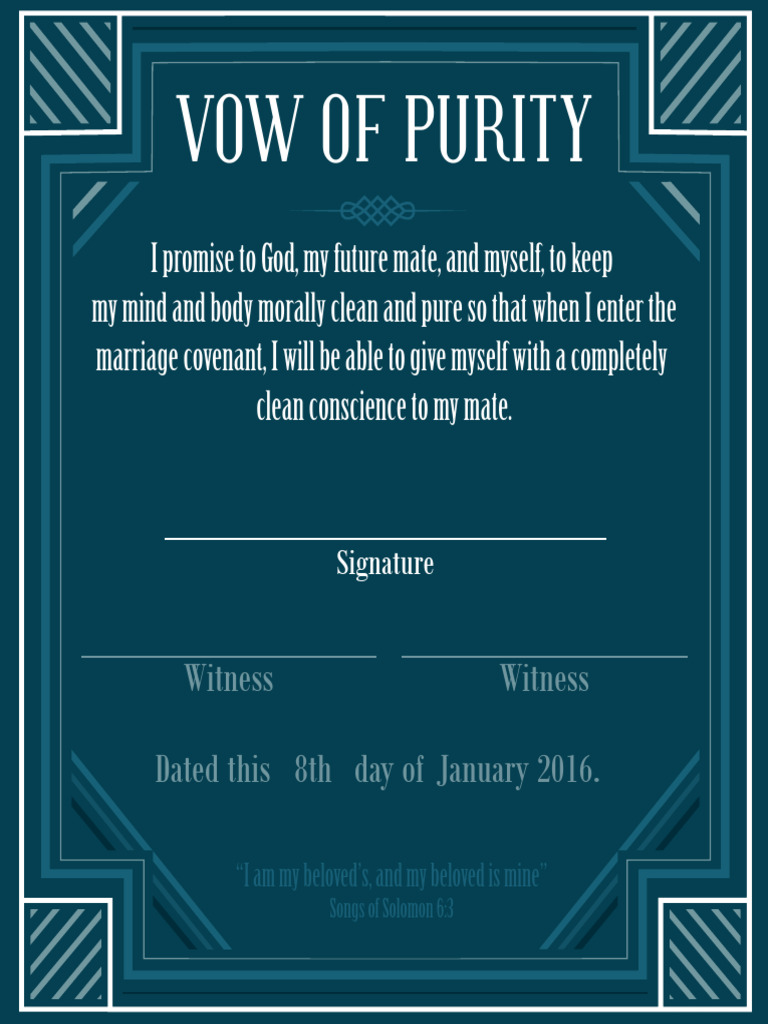 BlueDeco Purity Certificate | PDF