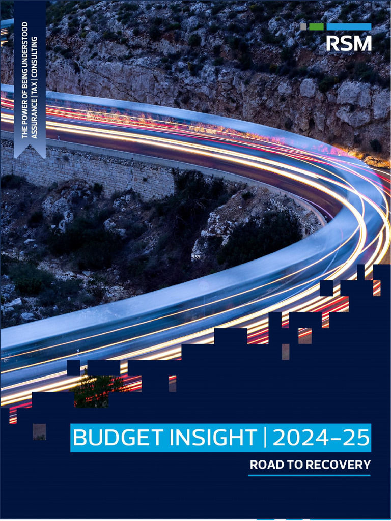 RSM Budget Insight 2024-2025 | PDF | Taxes | Capital Gain