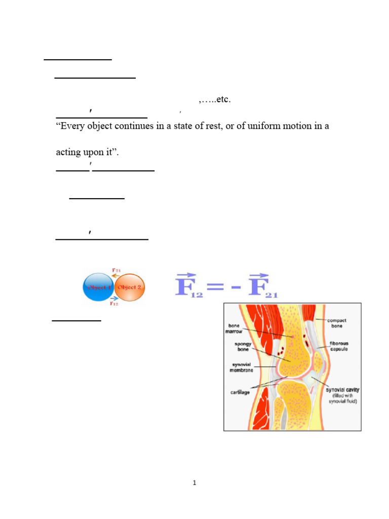 Physics Principles and Applications in Biophysics | PDF | Force | Pendulum