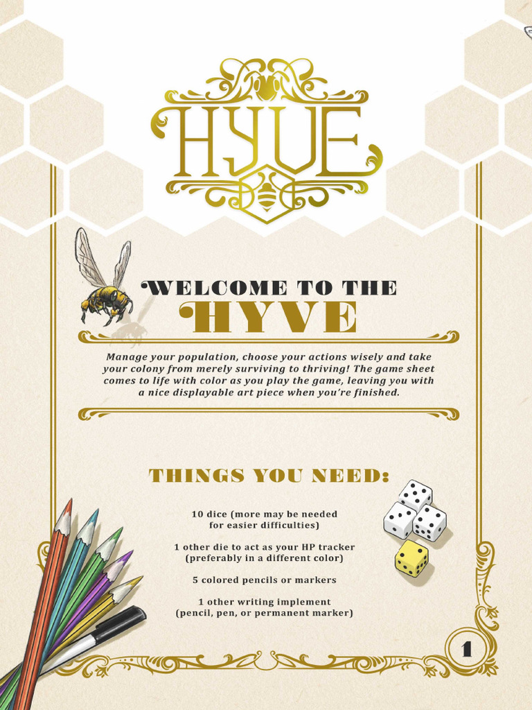 Hyve Rulebook A4 Color | PDF