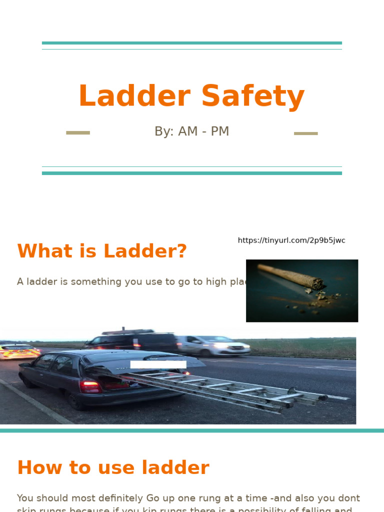 Ladder Safety | PDF