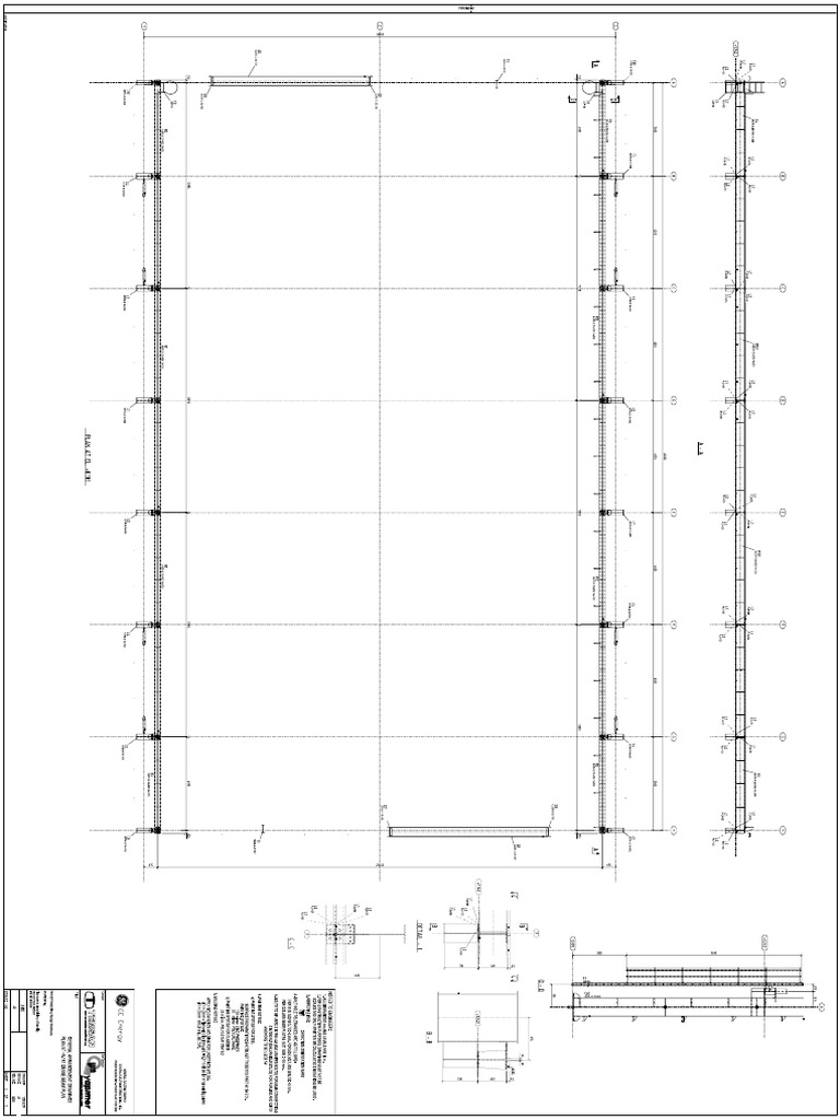 B280 - 126e5019 - 001 - +8.181 Crane Beam Plan | PDF