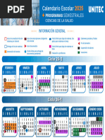 Calendario Escolar UAM 2025 2026 Aprobado s557 | PDF