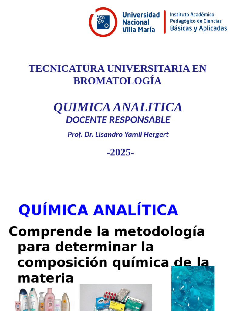 Teorico #2 | PDF | Exactitud y precisión | Química analítica
