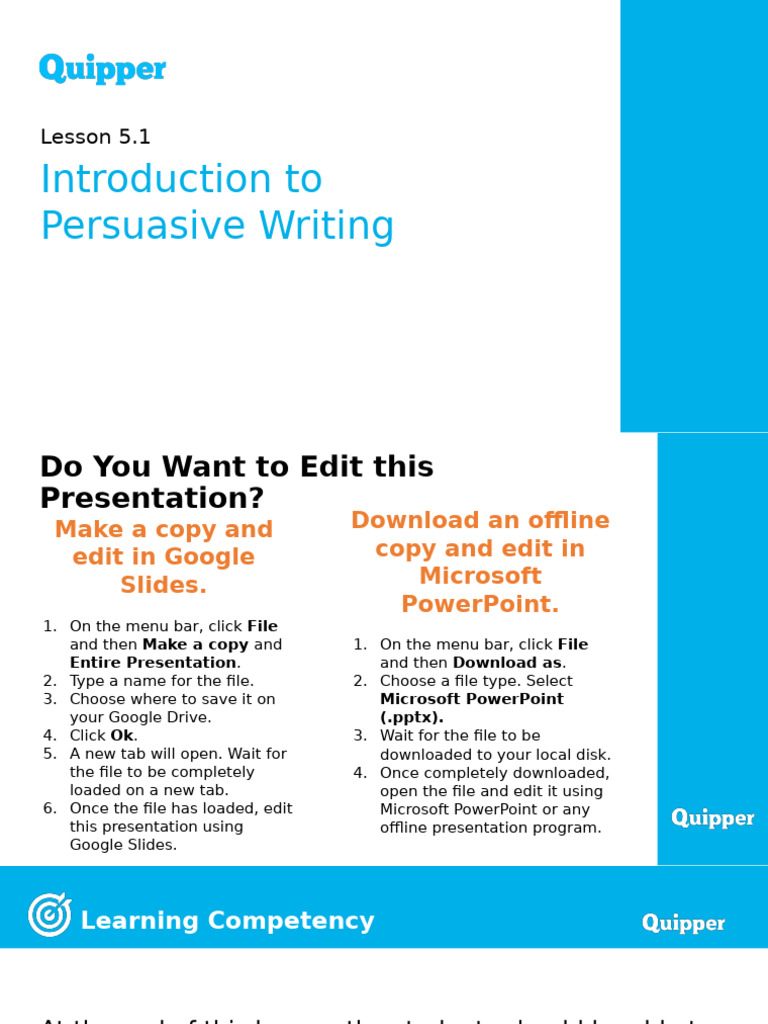 Persuasive Writing Techniques Guide | PDF | Fallacy | Argument