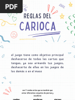 Orden de juego en Carioca | PDF | Jugando a las cartas | Juegos de azar