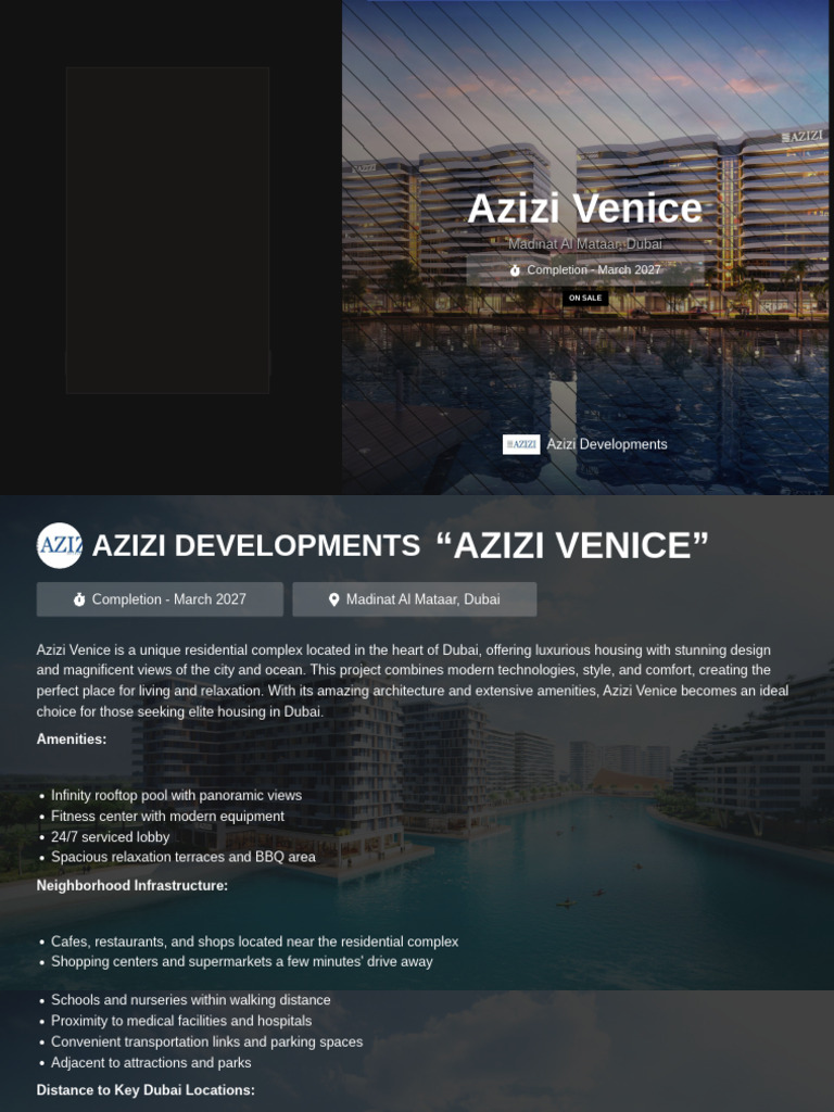 Azizi Venice (Thomas) - Compressed | PDF