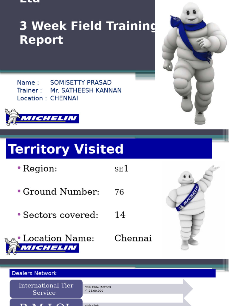 3-Week Field Training Report: Chennai Insights | PDF | Tire