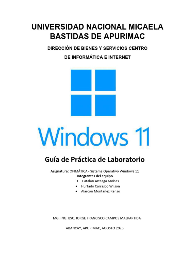 Guía de Ofimática en Windows 11 | PDF | Windows 10 | Archivo de computadora