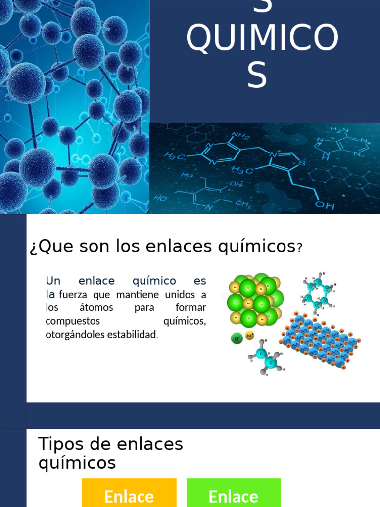 ENLACES QUIMICOS - QQQ | PDF | Enlace químico | Polaridad química