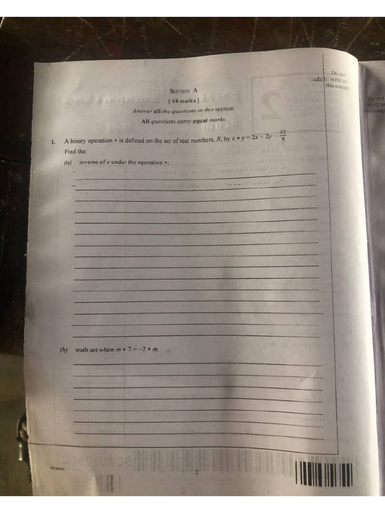 Elective Maths 2025 | PDF