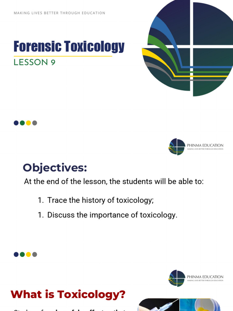 Forensic Toxicology Overview and History | PDF | Toxicology | Poison