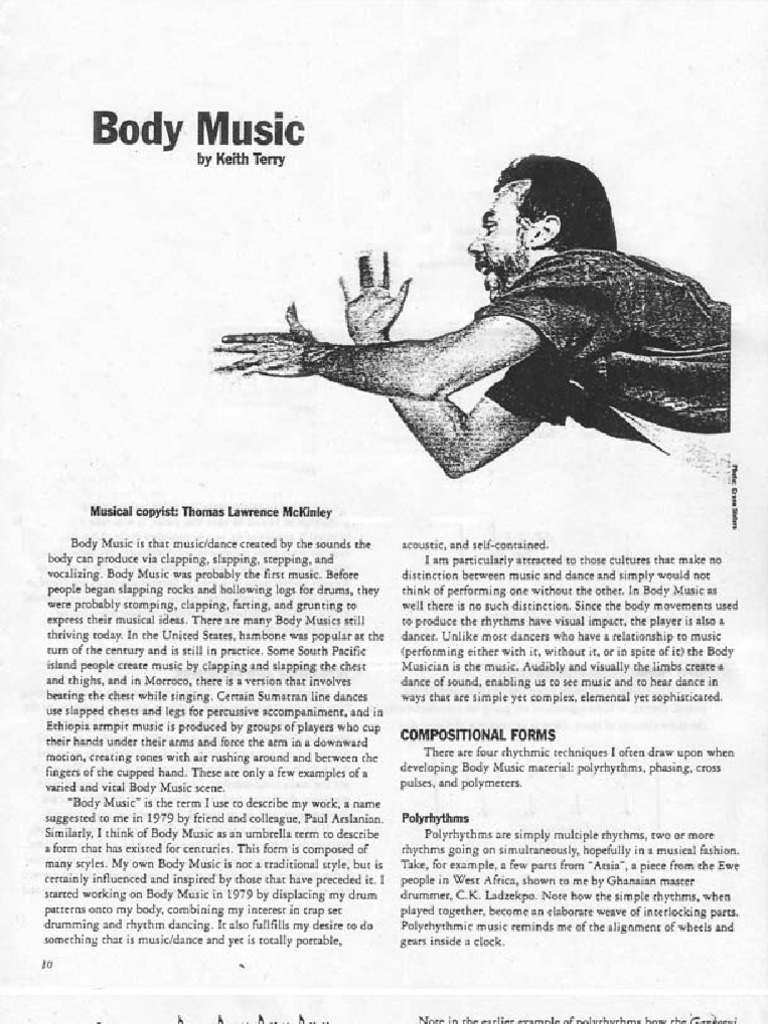 Body Music | PDF