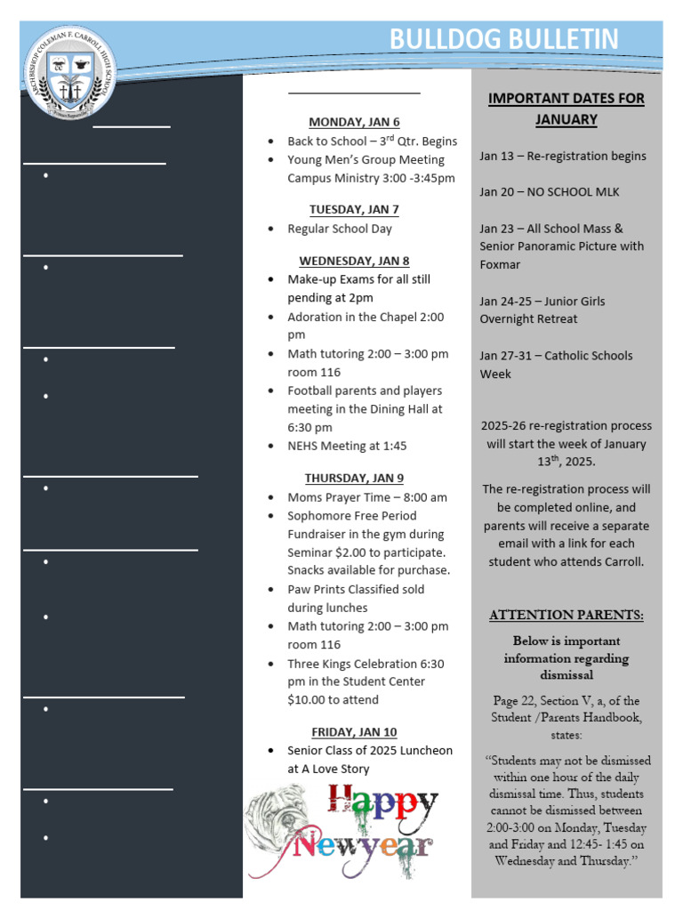 January 2025 Important Dates & Events | PDF