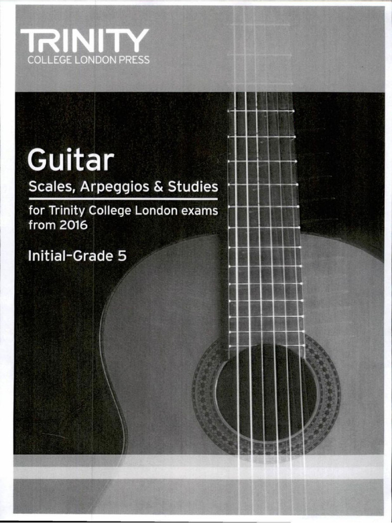 TRINITY - Guitar - Scales 2016 G.5 | PDF