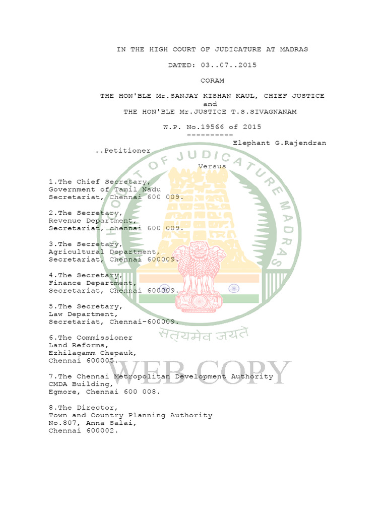 Honable High Court Judgement | PDF | Justice | Crime & Violence