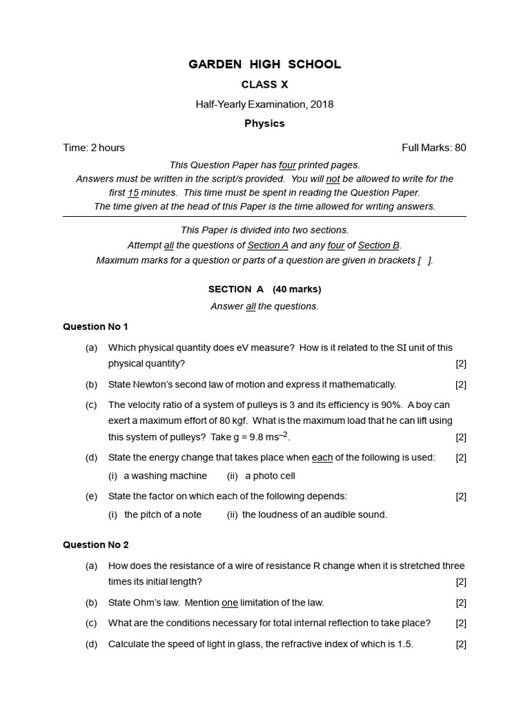 Physics | PDF | Force | Refractive Index