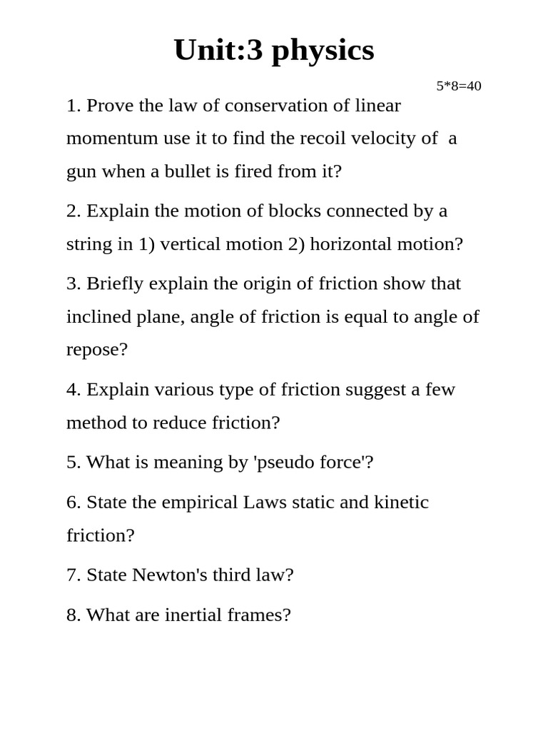 Physics 3 Unit | PDF