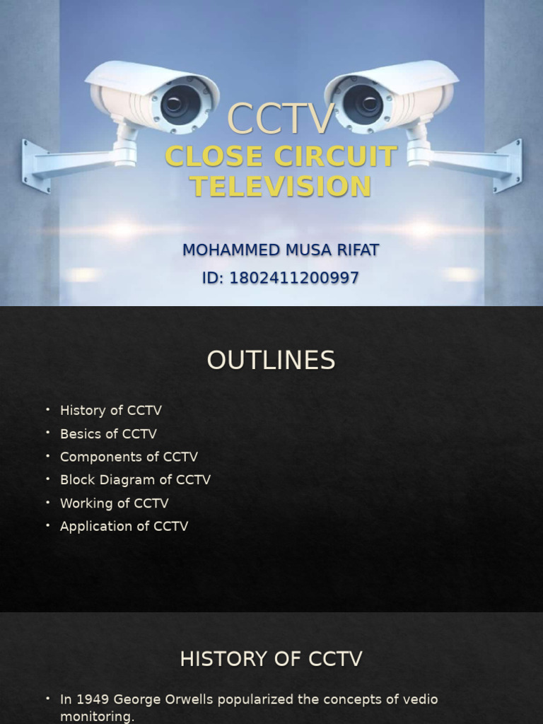 Comprehensive Guide to CCTV Systems | PDF