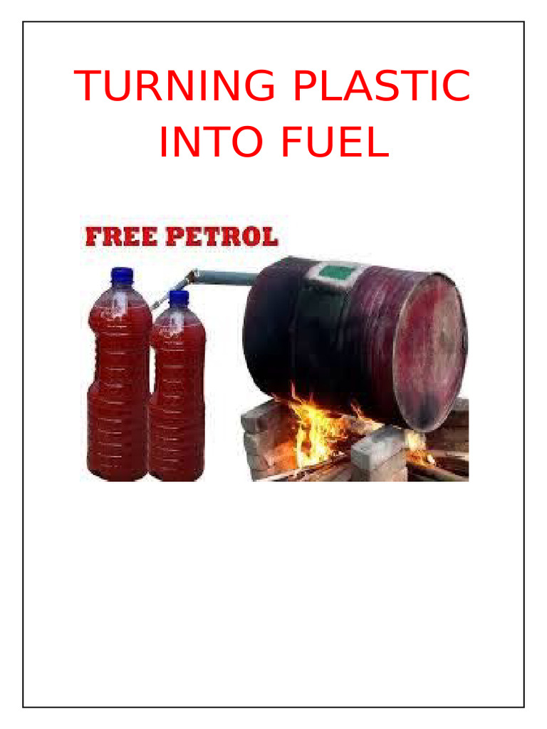 Plastic Waste to Fuel: Pyrolysis Process | PDF | Pyrolysis | Gasification