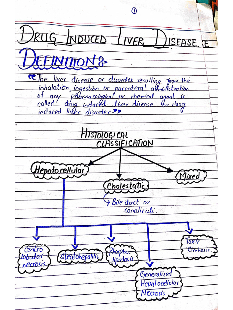 Drug Induced Liver Disease | PDF