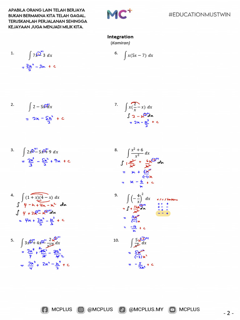 05 07 Jwpn Form 5 a Addmaths Mr Ifwat 23.04.2025 - Ifwat Nota | PDF