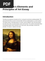 Mona Lisa | PDF | Leonardo Da Vinci | Portrait Painting