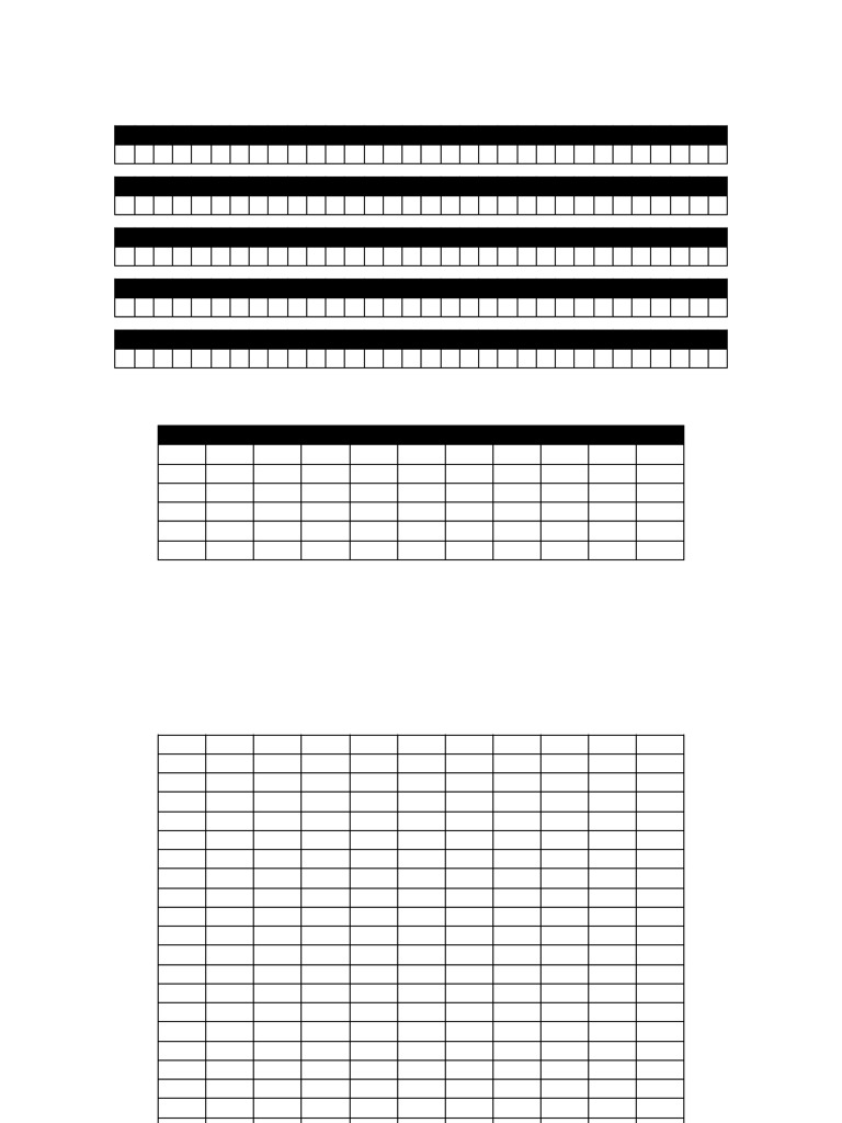 Pixel Box Habit Tracker | PDF
