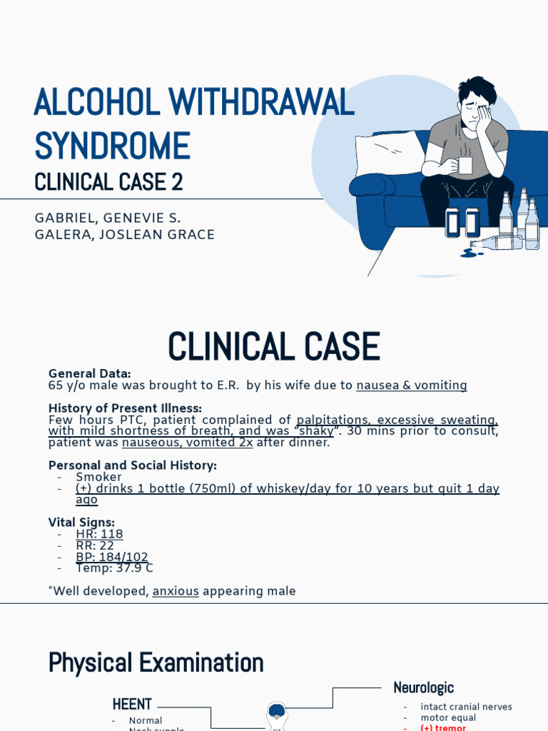 Pharma Alcohol Clin. Case 2 | PDF | Benzodiazepine | Psychoactive Drugs