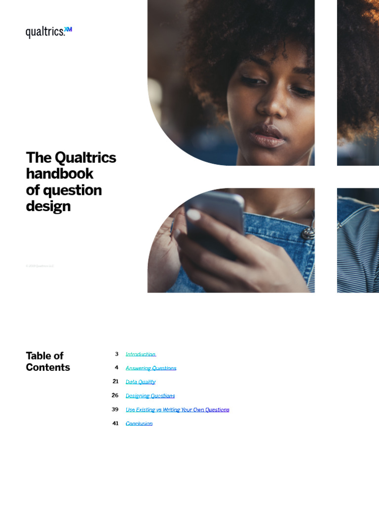 The Qualtrics Handbook of Question Design | PDF | Validity (Statistics ...