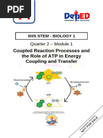 Coupled Reaction Processes and The Role of ATP in Energy Coupling and ...
