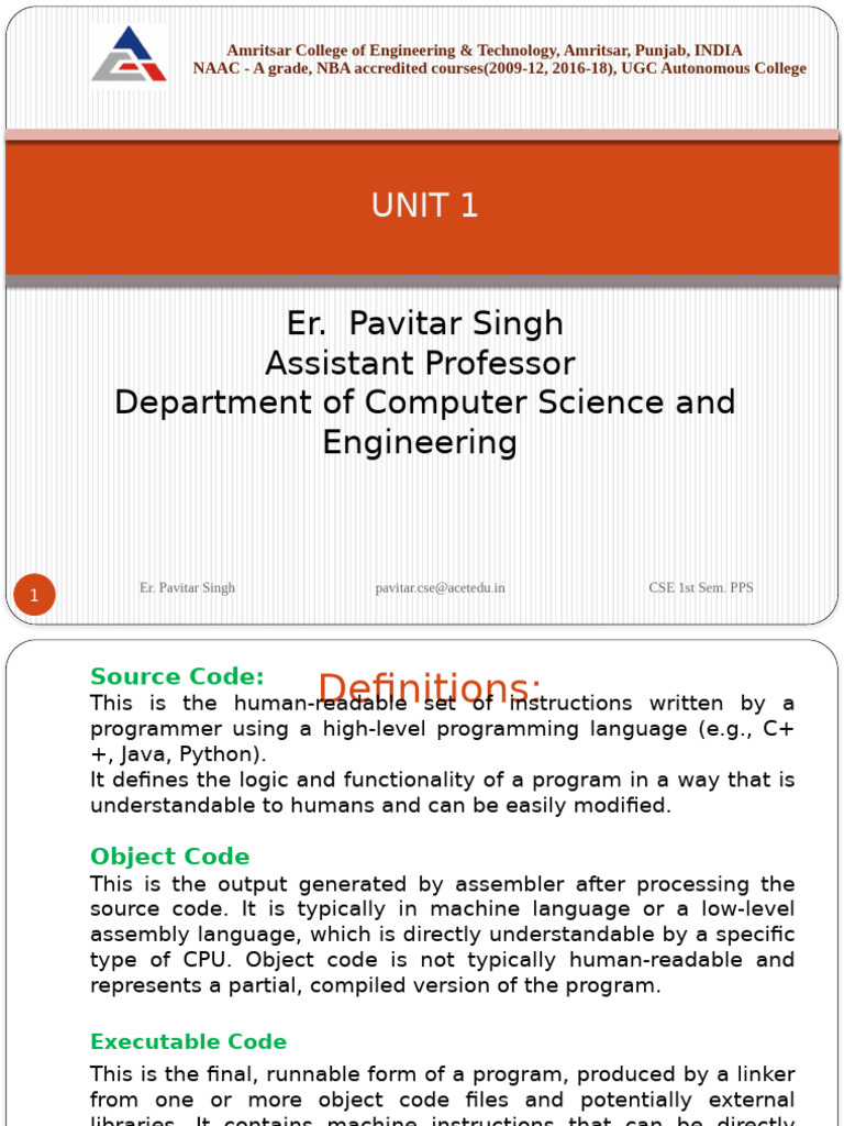 2 Compiling, Types of Errors | PDF | Library (Computing) | Programming
