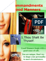 Bee Manners Posters | PDF | Self-Improvement
