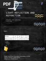 Class10 Light Numericals | PDF